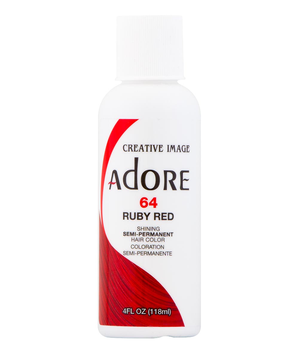 Adore Semi-Permanent Hair Color 64 Ruby Red - Beautylicious Canada