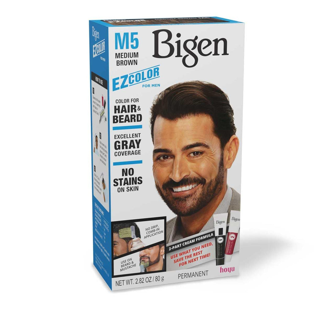BIGEN EZ COLOR FOR MEN MEDIUM BROWN M5 – Beautylicious Canada