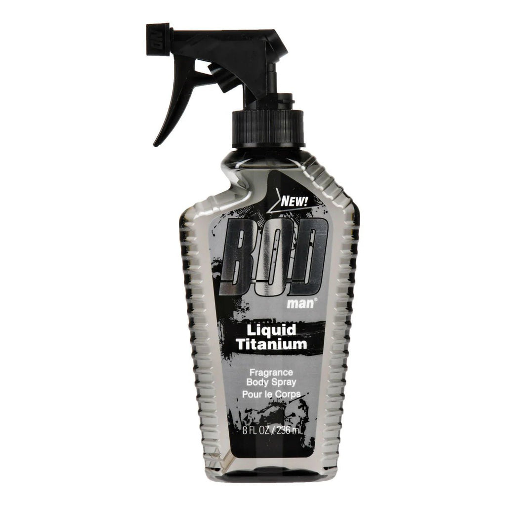 BOD MAN FRAGRANCE BODY SPRAY LIQUIID TITANIUM 8OZ – Beautylicious Canada