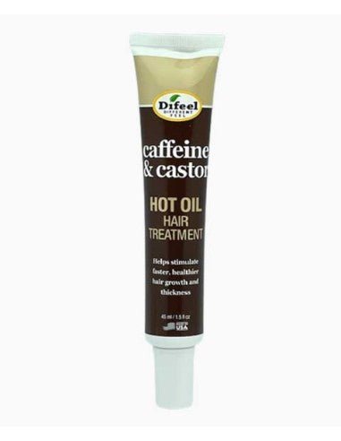 DI FEEL CAFFEINE & CASTOR HOT OIL HAIR TREATMENT 1.5OZ – Beautylicious ...