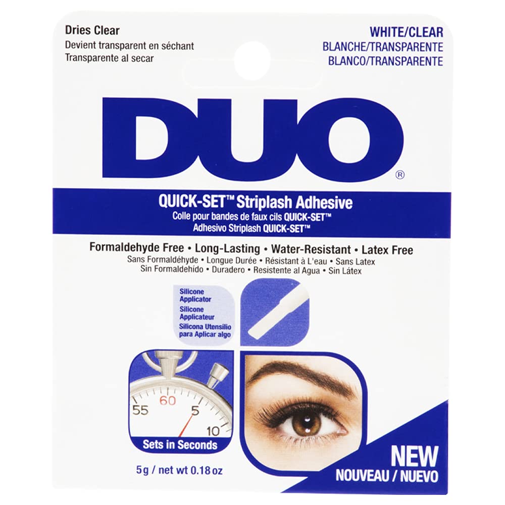 DUO QUICK-SET STRIPLASH ADHESIVE 0.25OZ ROYAL *67583 – Beautylicious Canada