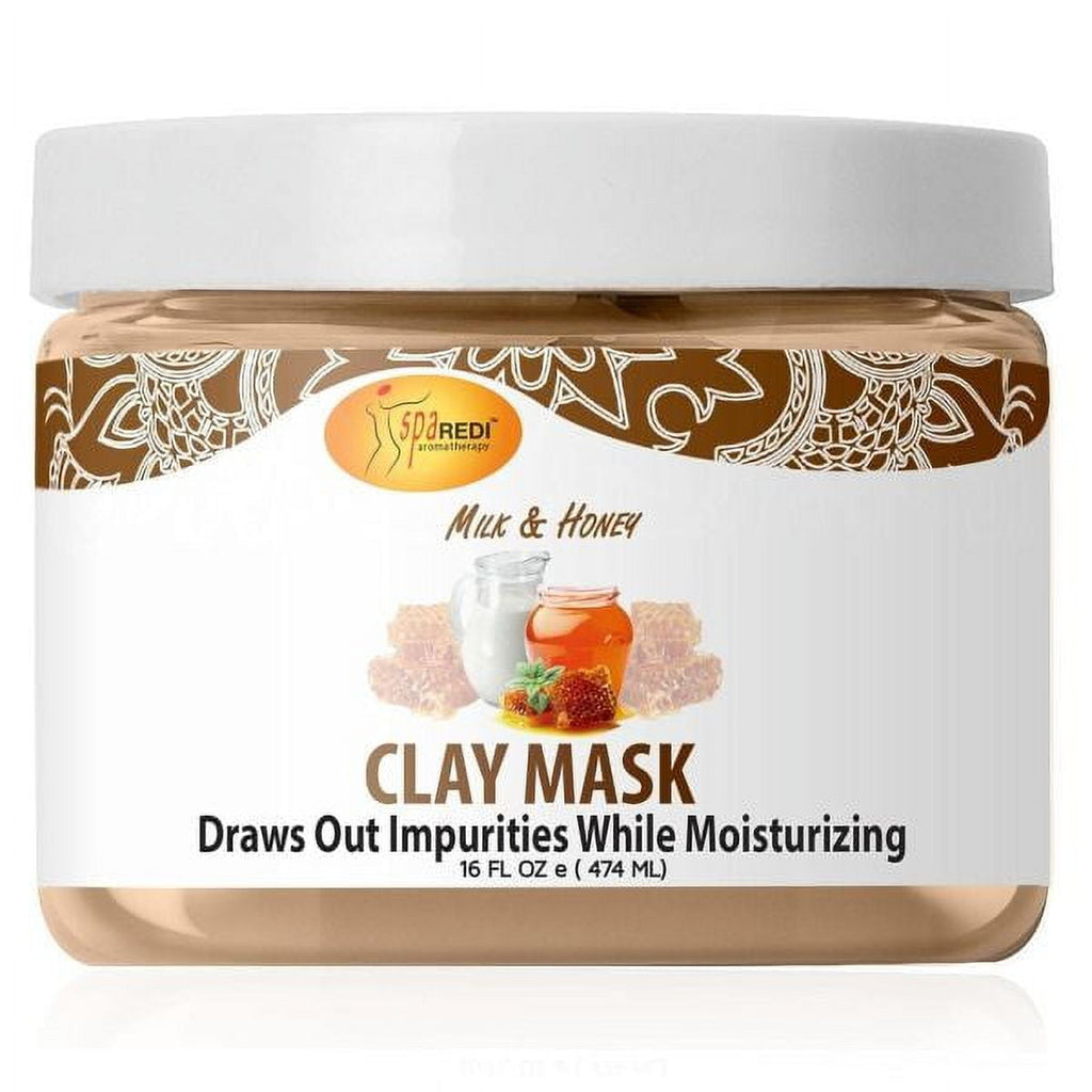 SPAREDI AROMATHERAPY MILK & HONEY PEDI CLAY MASK 16OZ - Beautylicious ...