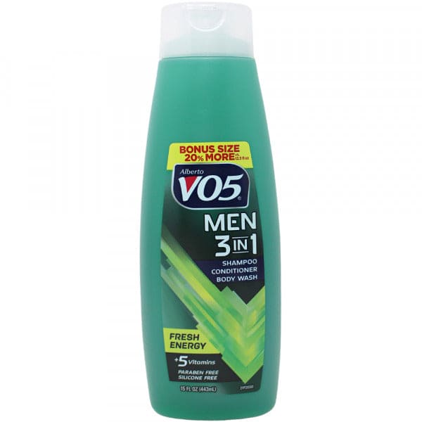 VO5 MEN 3IN1 SHAMPOO COND WASH 12.5OZ - Beautylicious Canada